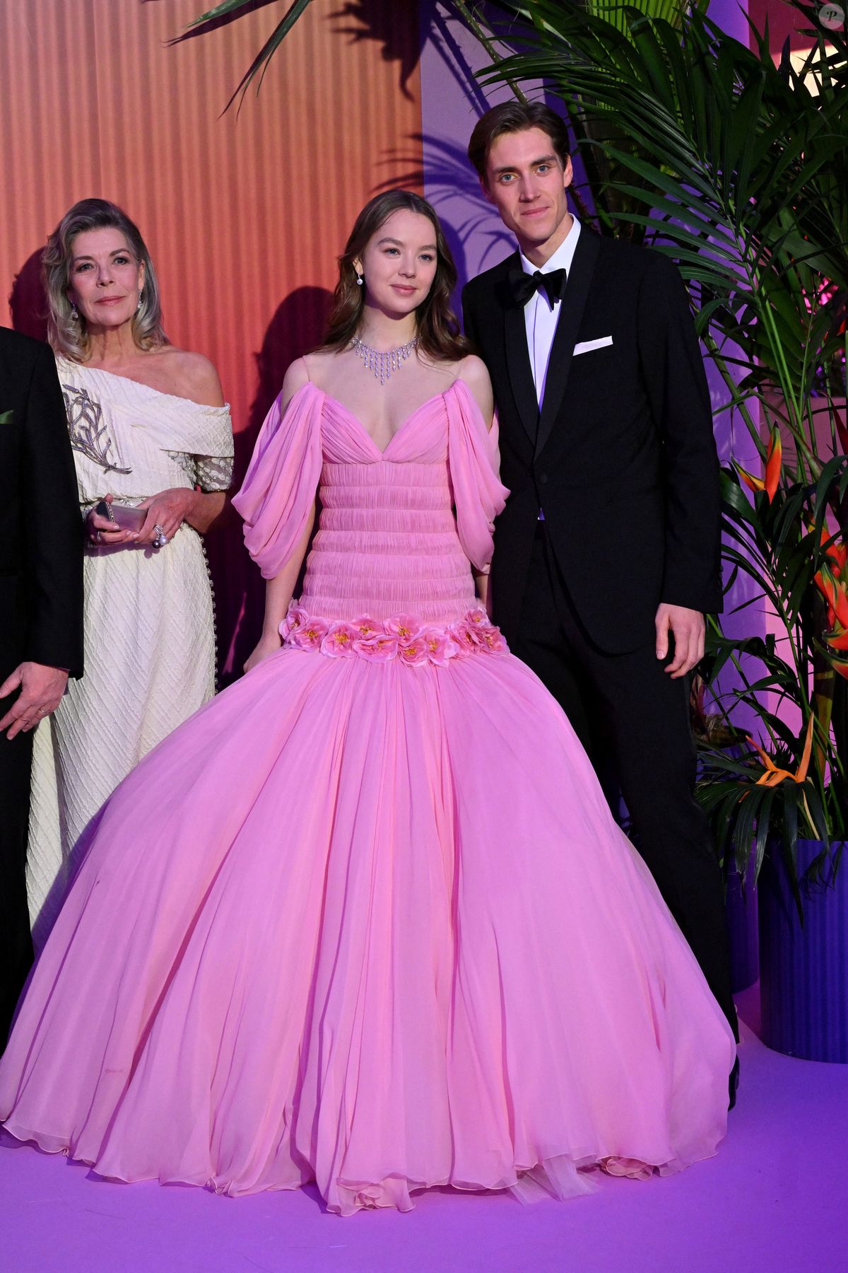 Photo : Lors du dernier du Bal de la rose orchestré en mars à Monaco ...