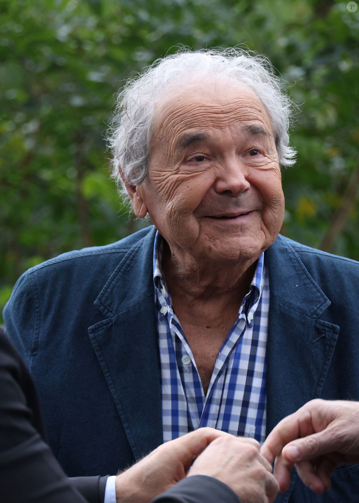 Photo : Pierre Perret - Arrivées lors de l'enregistrement de l'émission ...