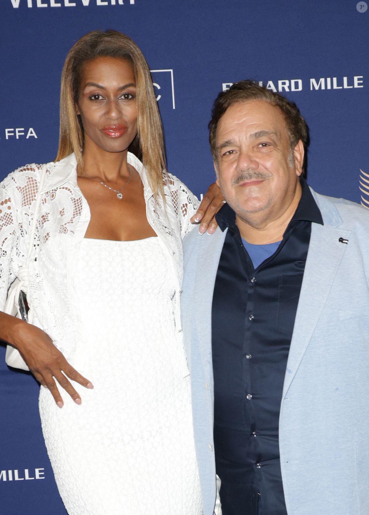 Photo : Didier Bourdon et sa femme Marie-Sandra Badini Duran ...