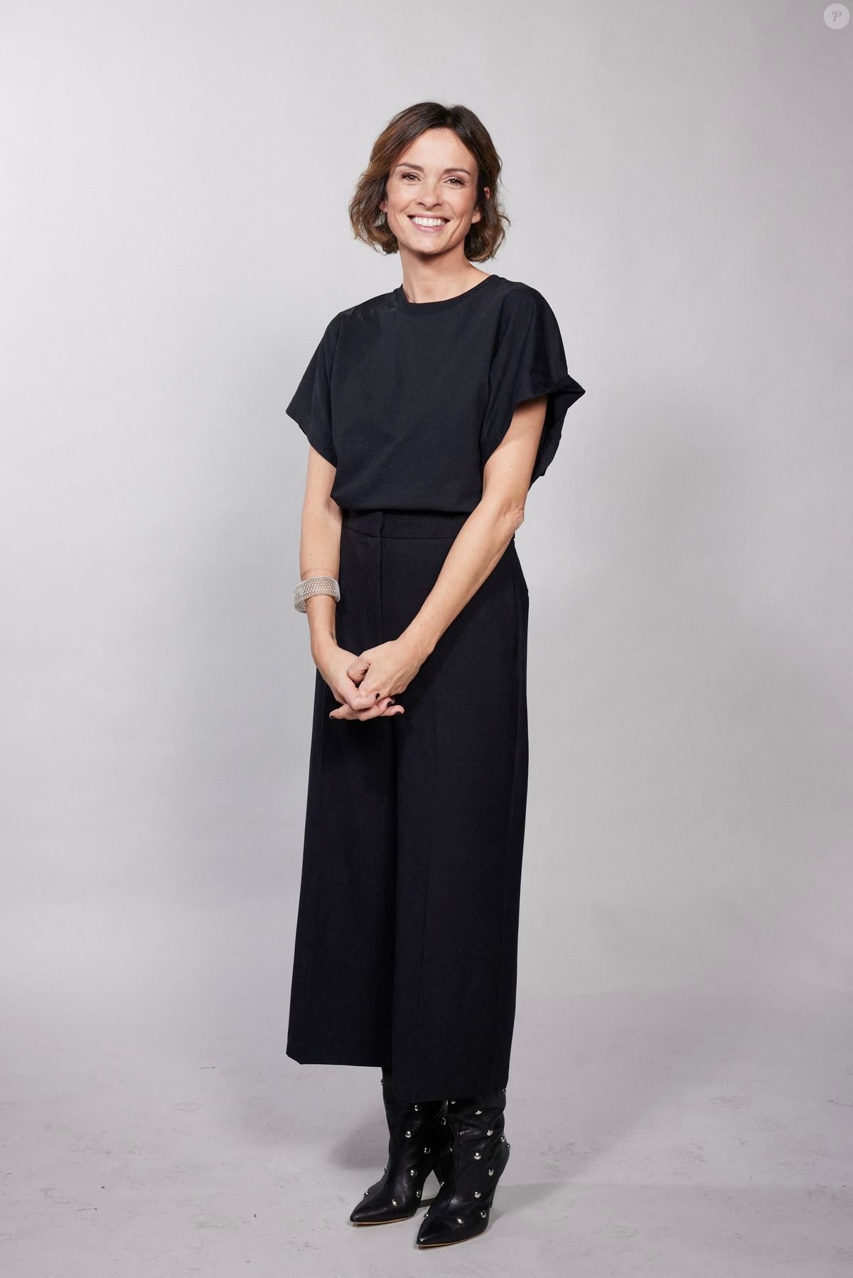 Photo : Exclusif - No Web - No Tabloïds - Isabelle Ithurburu - Studio ...