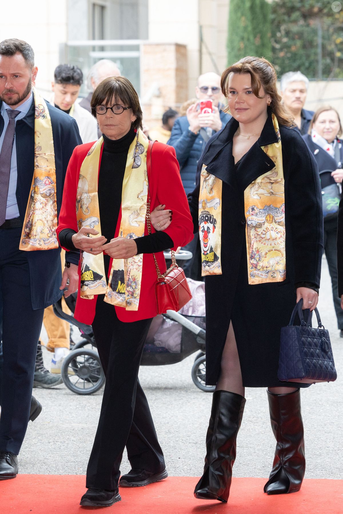 Photo : La princesse Stéphanie de Monaco et Camille Gottlieb lors de la ...