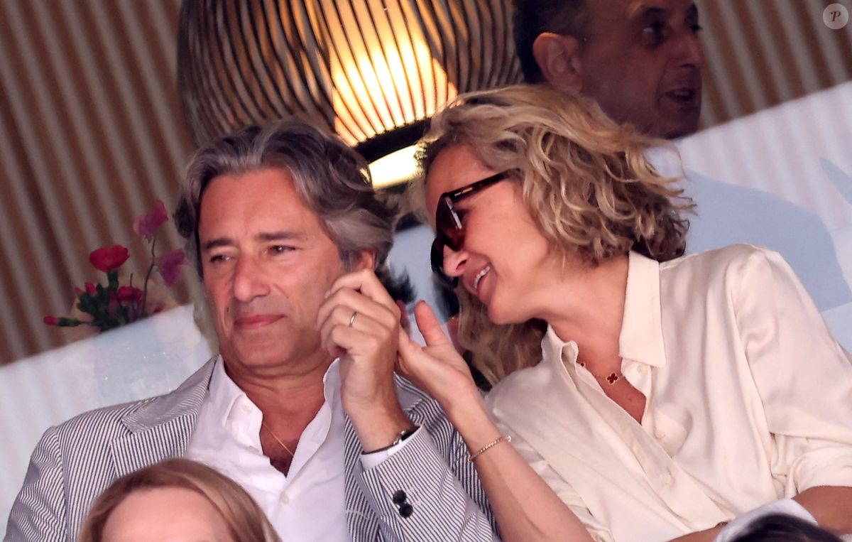 Photo : Laurent Solly et sa femme Caroline Roux - Célébrités dans les ...