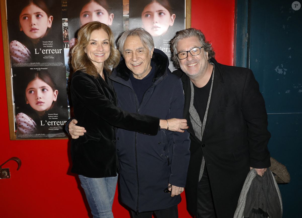Photo : Pour assister, face à un public au rendez-vous, à la projection ...