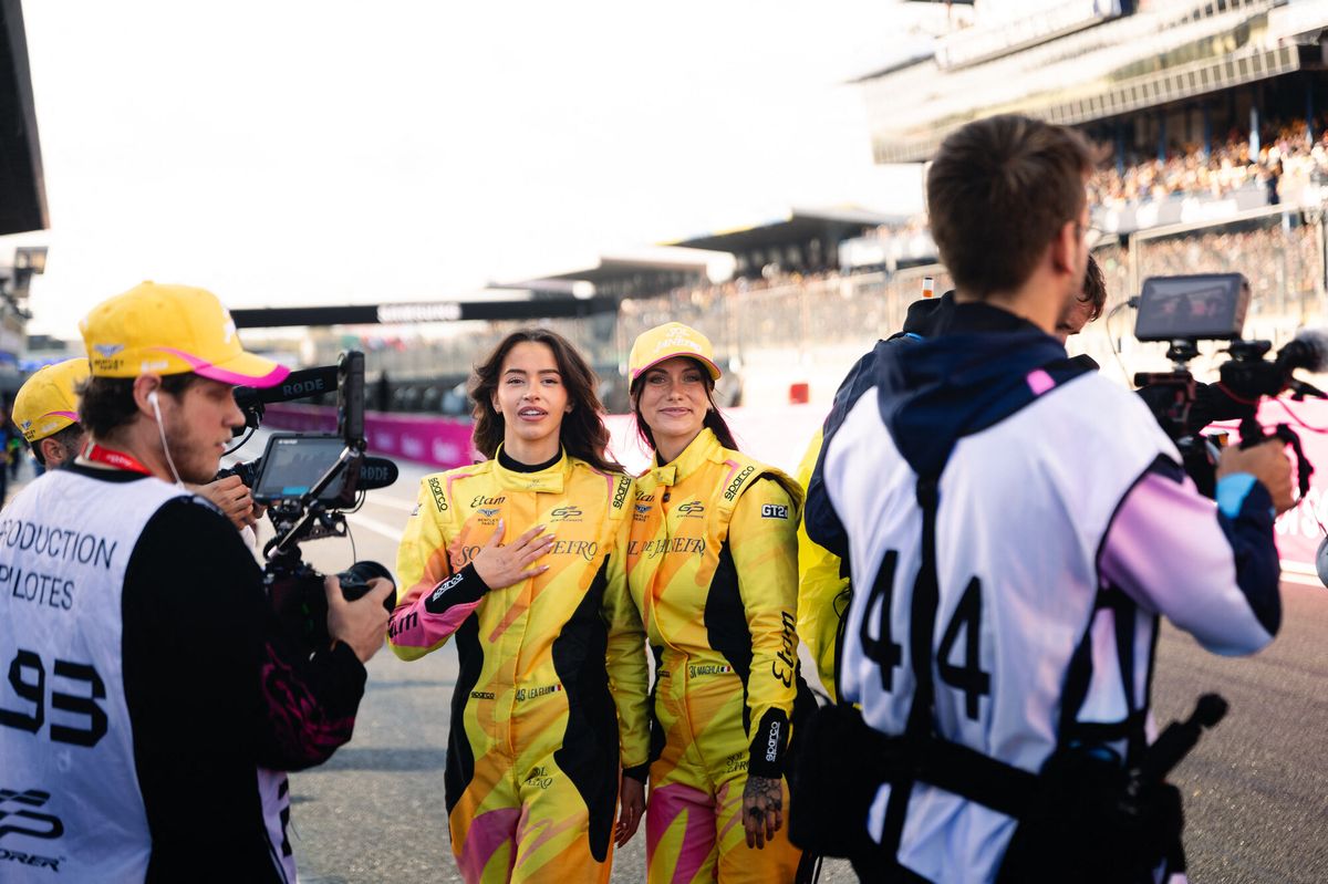 Photo : Maghla et Léa Elui, lors du GP Explorer 3, ultime édition de l ...