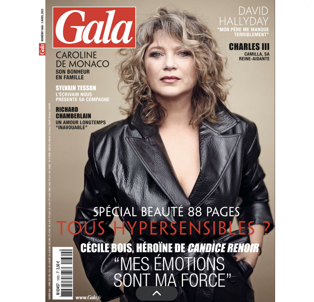 Photo : Couverture Gala avec l'entretien de David Hallyday - Ode ...