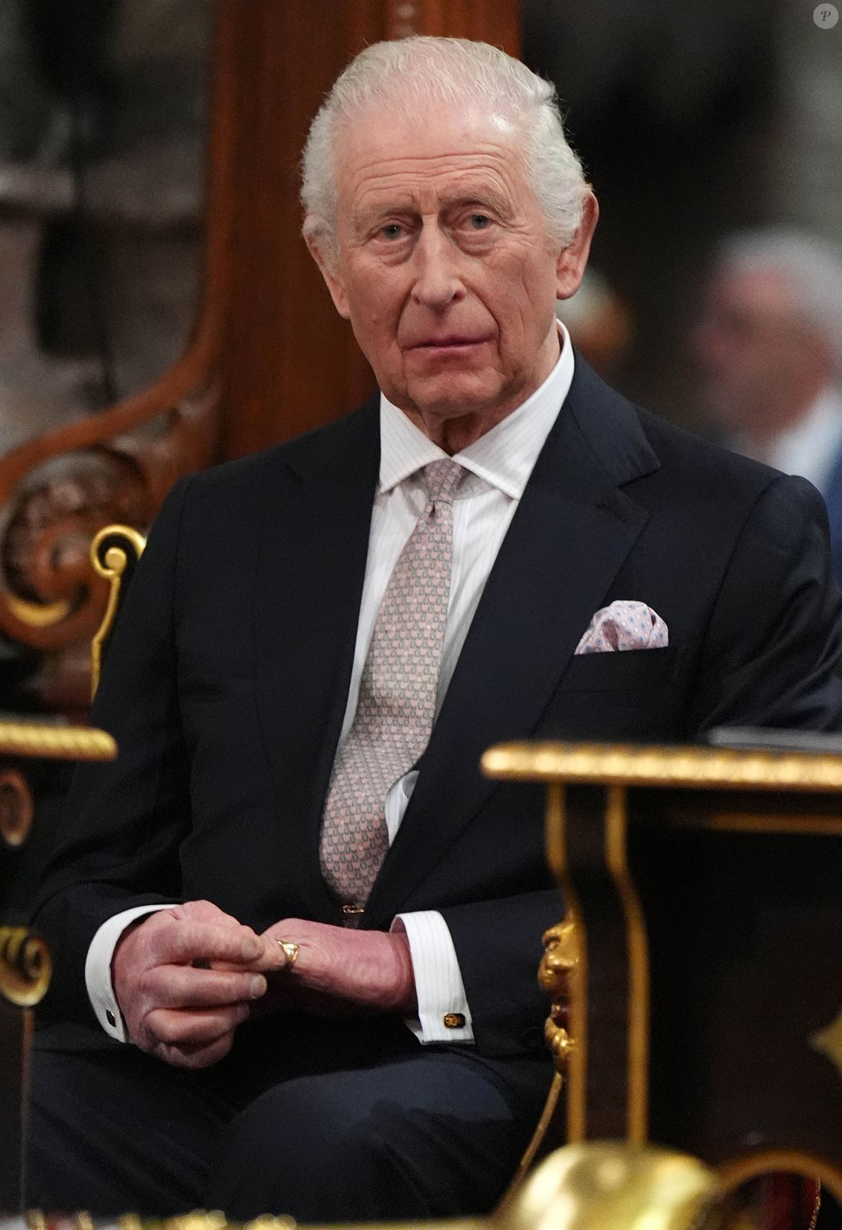 Photo : Le roi Charles III d'Angleterre - La famille royale d ...