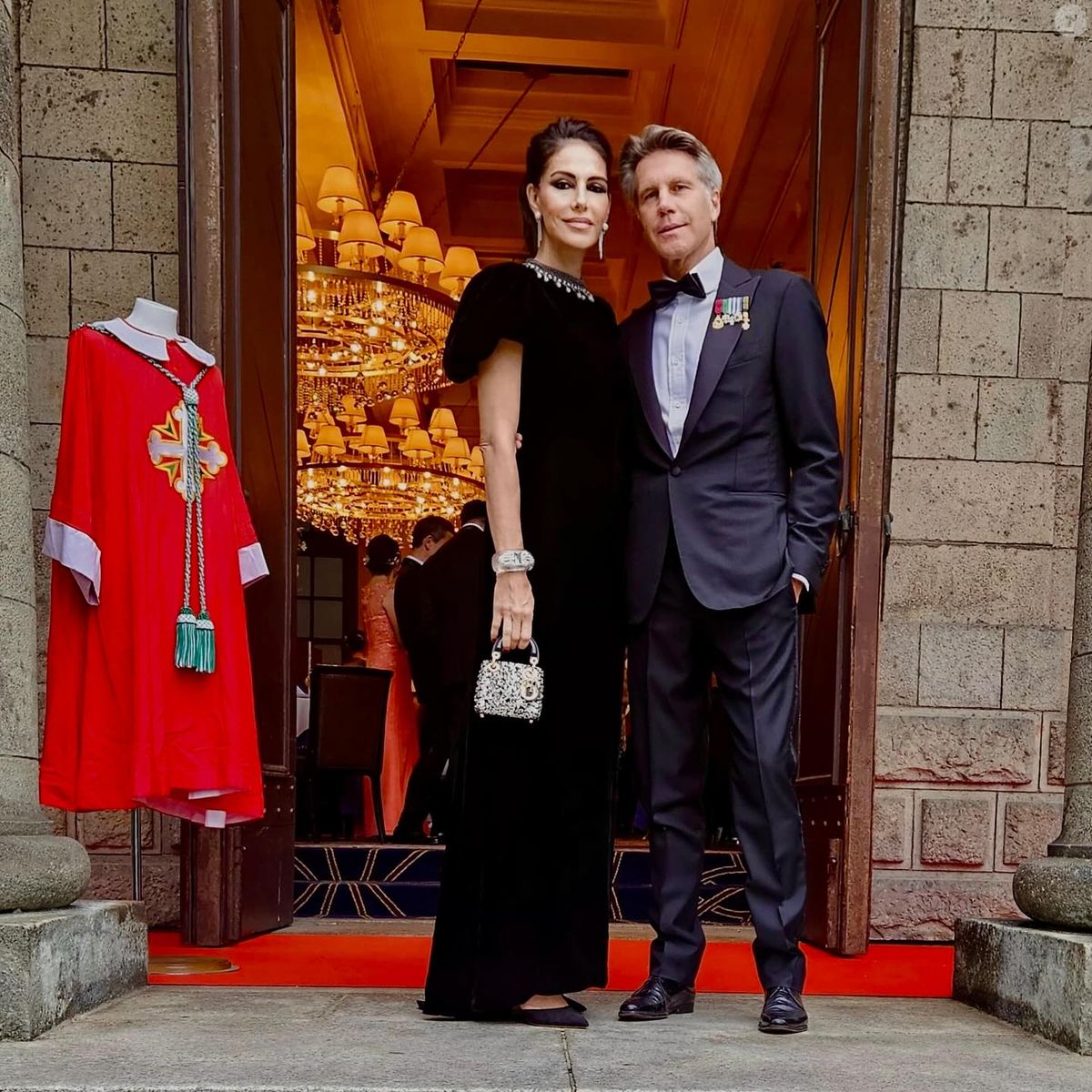 Photo : Emmanuel-Philibert de Savoie et sa compagne Adriana Abascal à ...