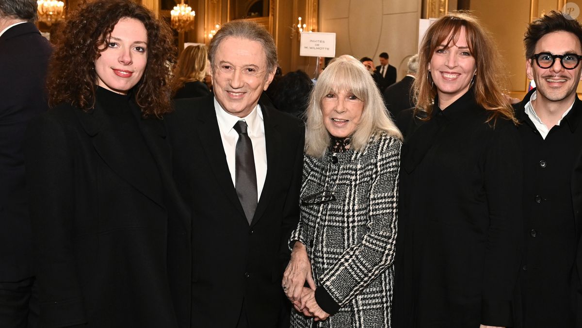 Photo : Michel Drucker a été décoré de l'insigne commandeur de la ...