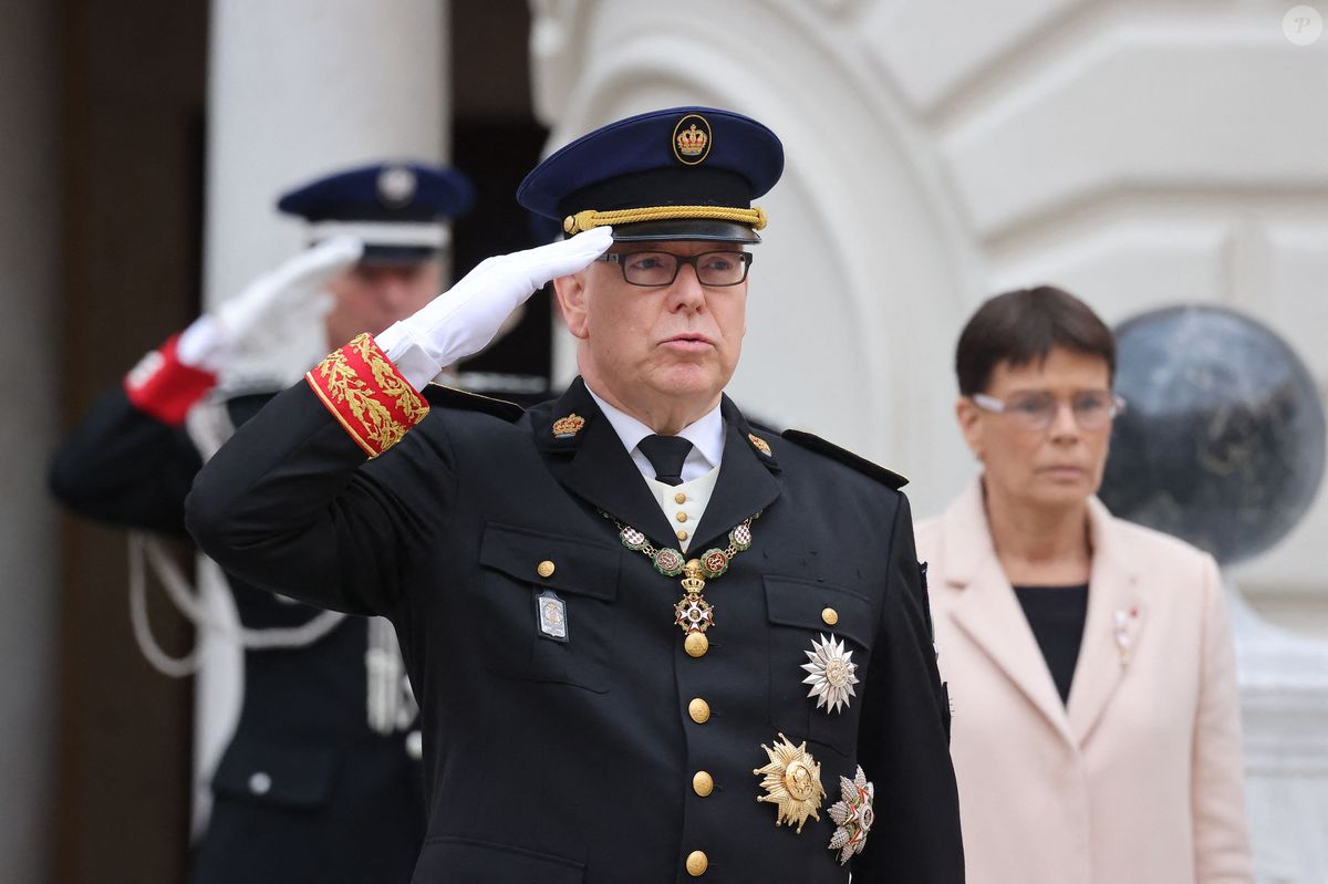 Photo : Le prince Albert II de Monaco, La princesse Stéphanie de Monaco ...