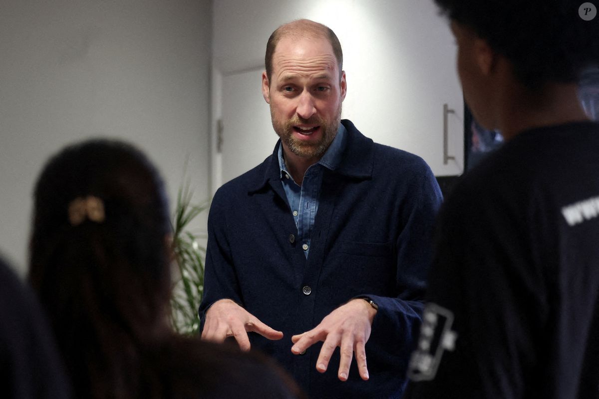Photo : Le Prince de Galles a visité Centrepoint à Ealing, dans l'ouest ...