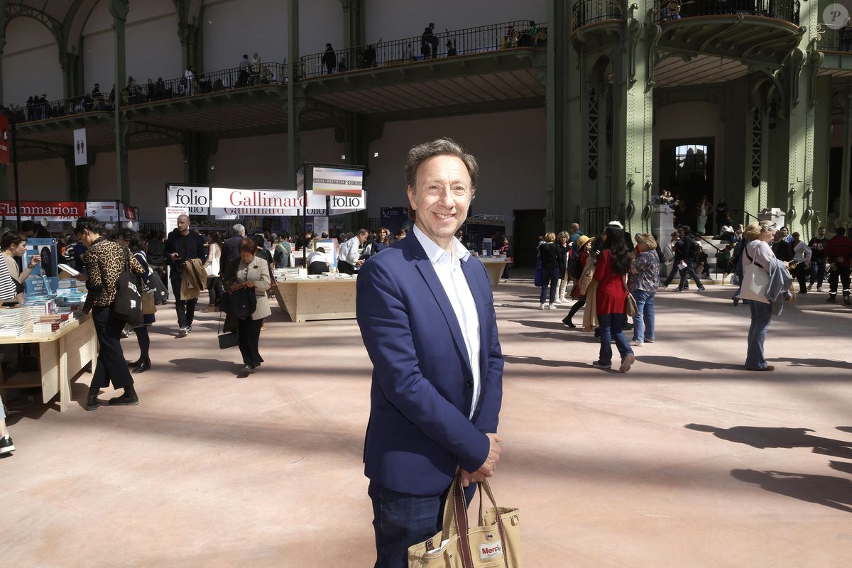 Photo : Stephane Bern - Festival du Livre de Paris 2025 au Grand Palais ...