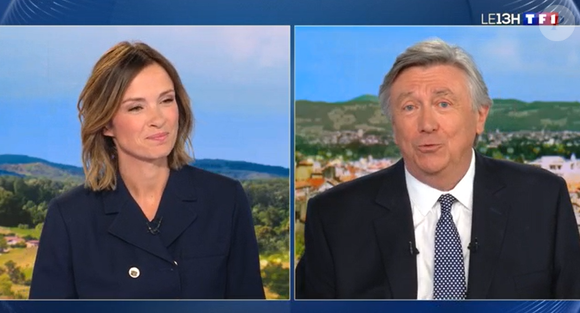 Photo : Et aux gentils mots de sa remplaçante Isabelle Ithurburu qu'il ...