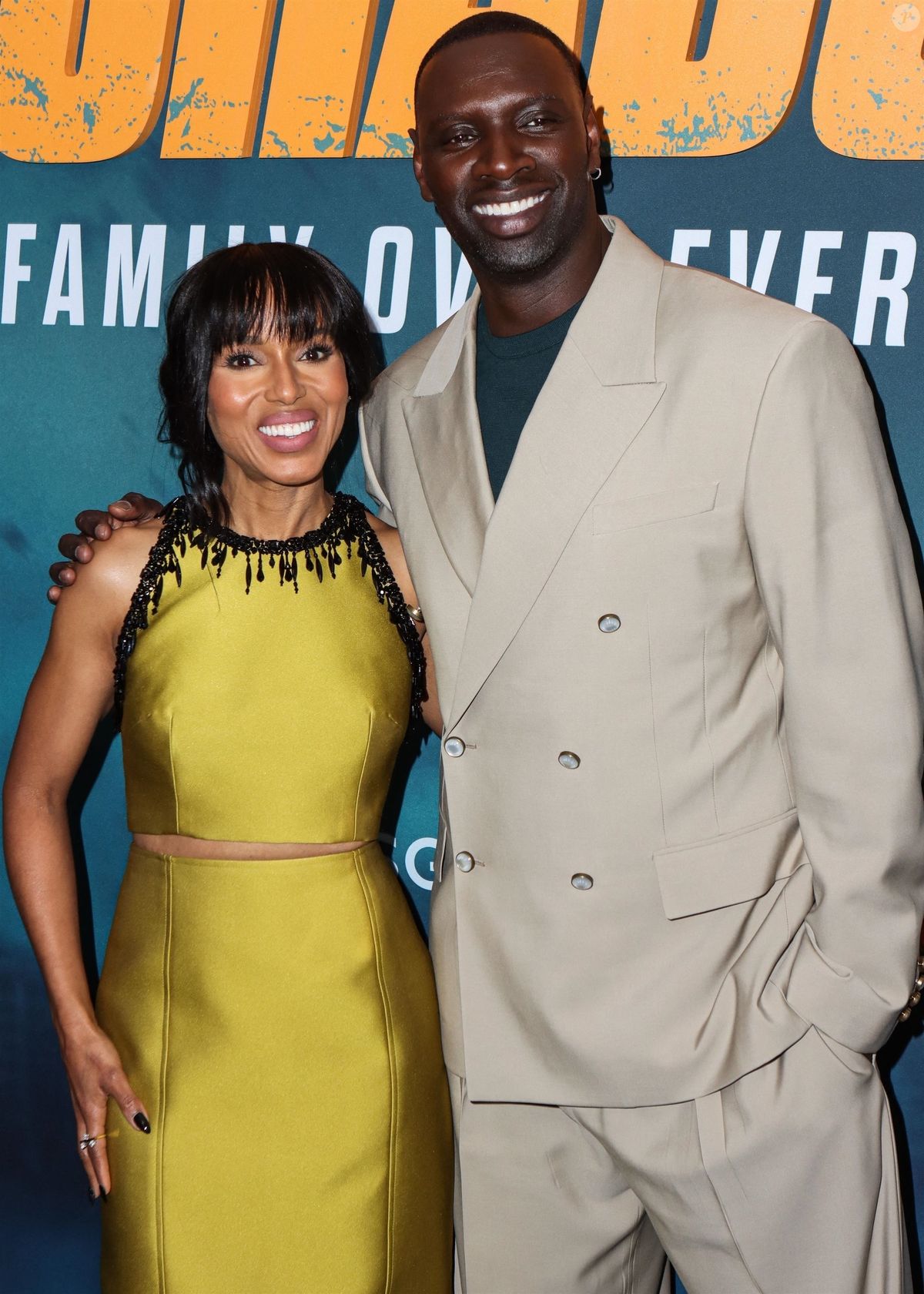 Photo : Omar Sy et Kerry Washington à New York le 1er mai 2025 pour ...