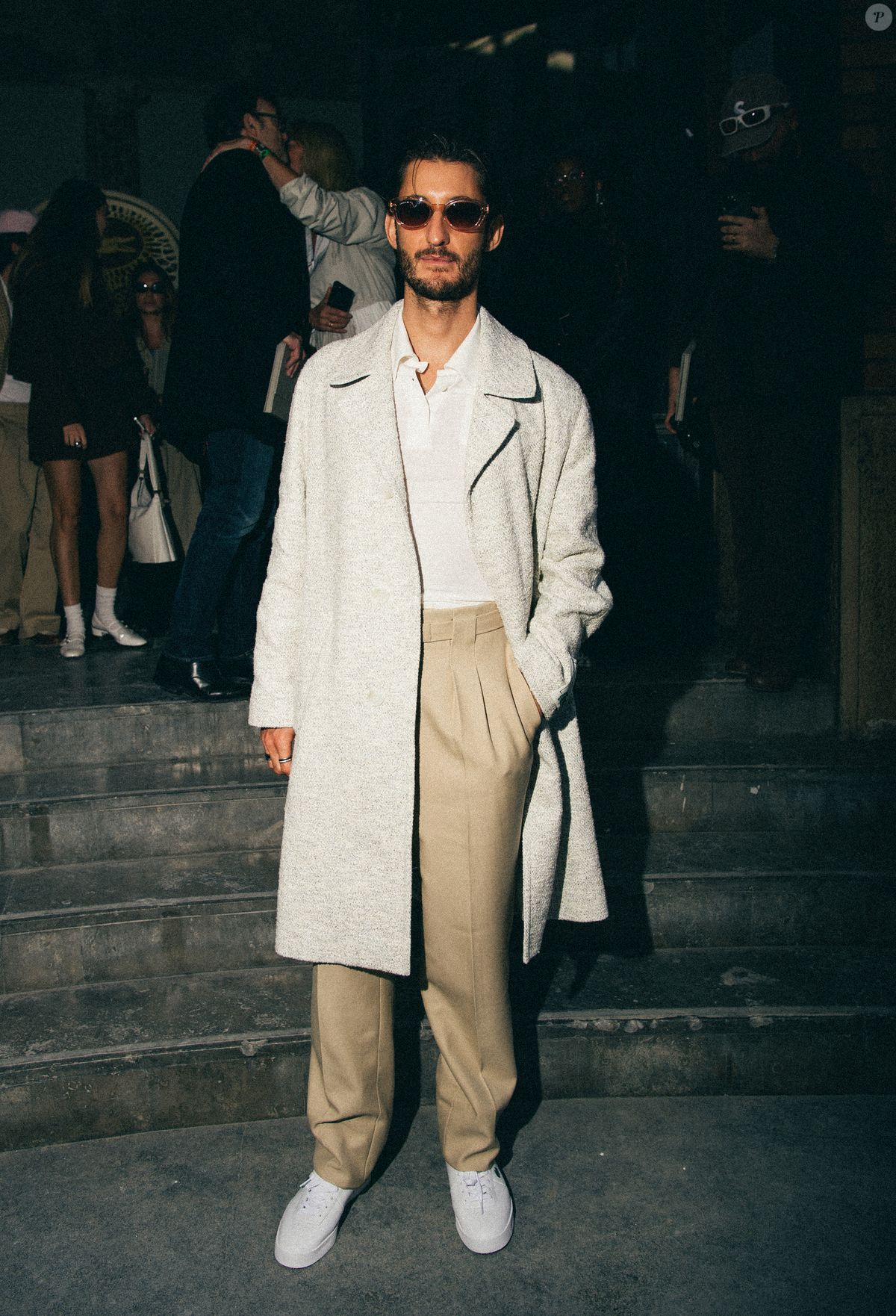 Photo : Pierre Niney au défilé Lacoste prêt à porter printemps / été ...