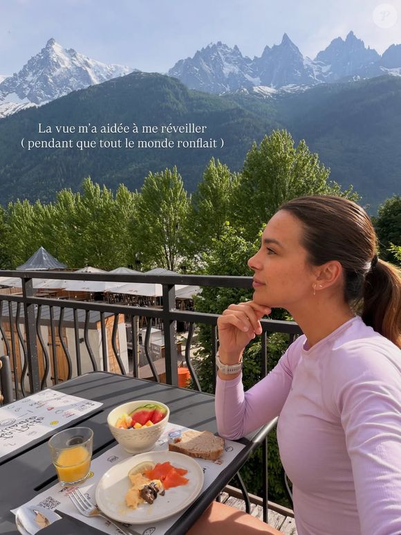 Marine Lorphelin : découvrez son séjour de rêve à Chamonix et le prix ...