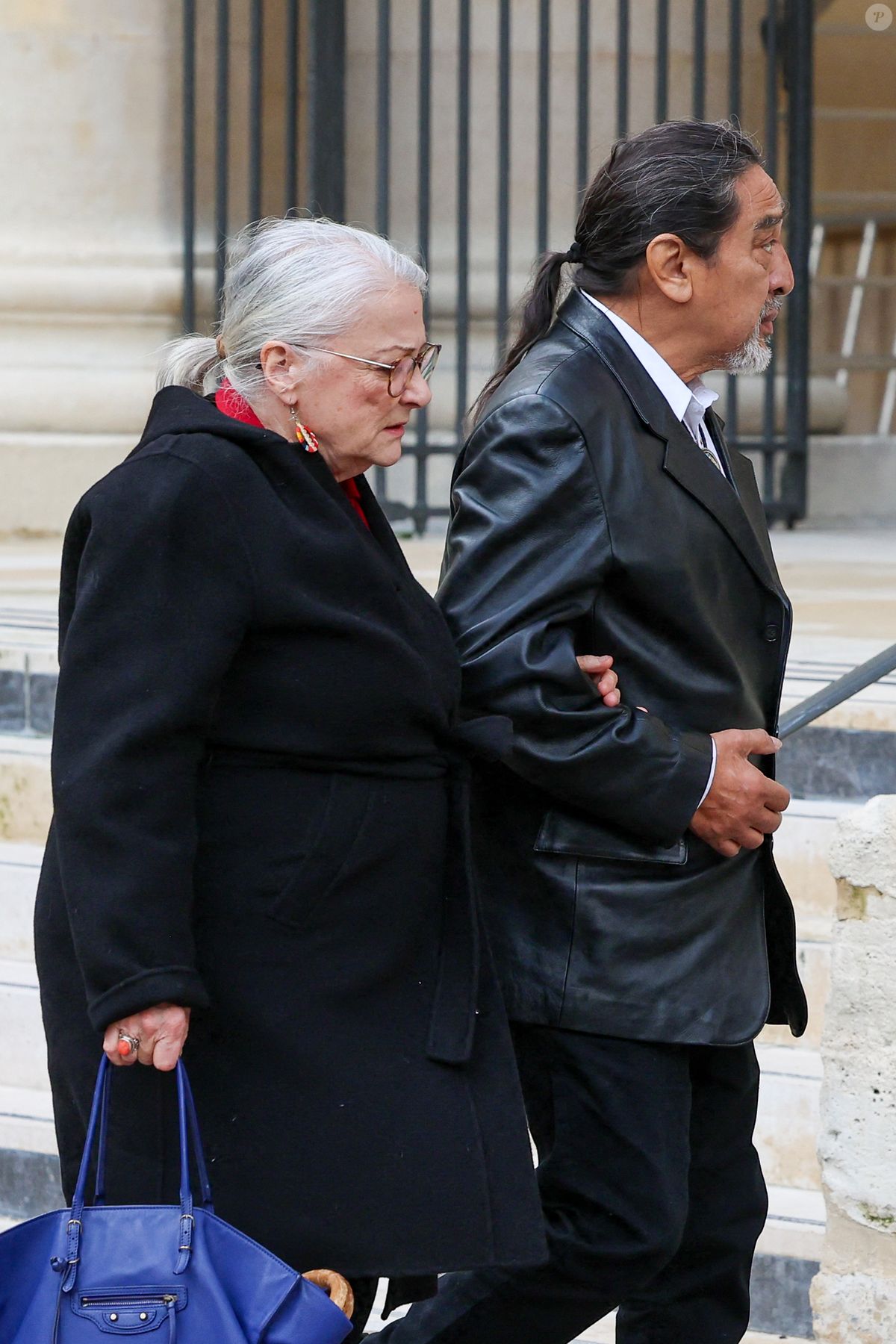Photo : Josiane Balasko, son mari George Aguilar, Bruno Moynot ...