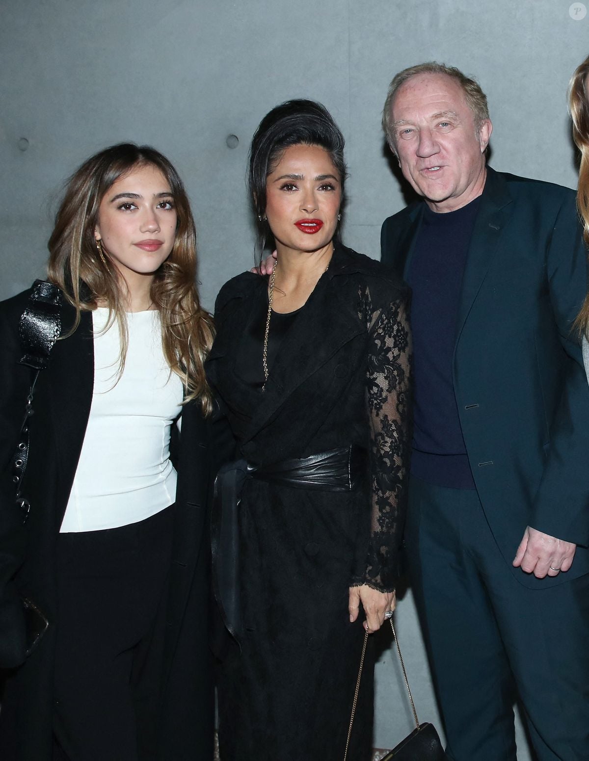 Photo : François-Henri Pinault avec sa femme Salma Hayek, leur fille ...