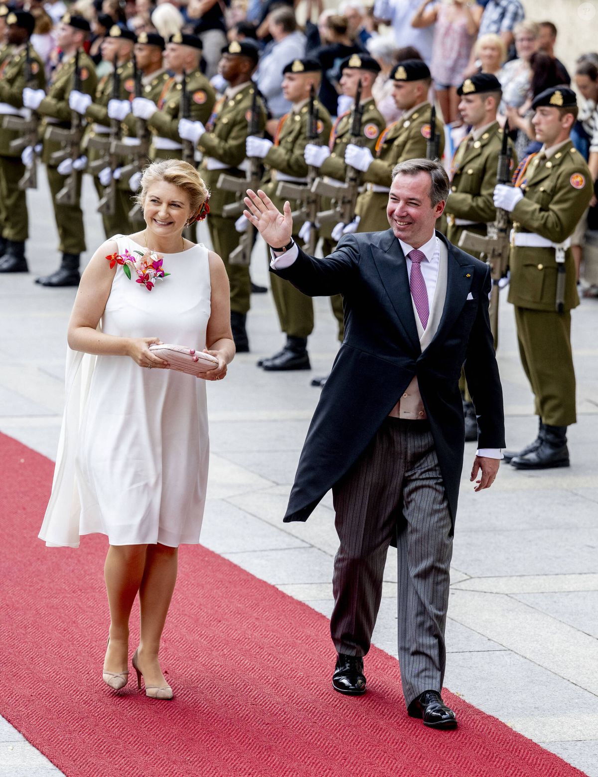 Photo : La comtesse Stéphanie de Lannoy, future grande-duchesse de ...