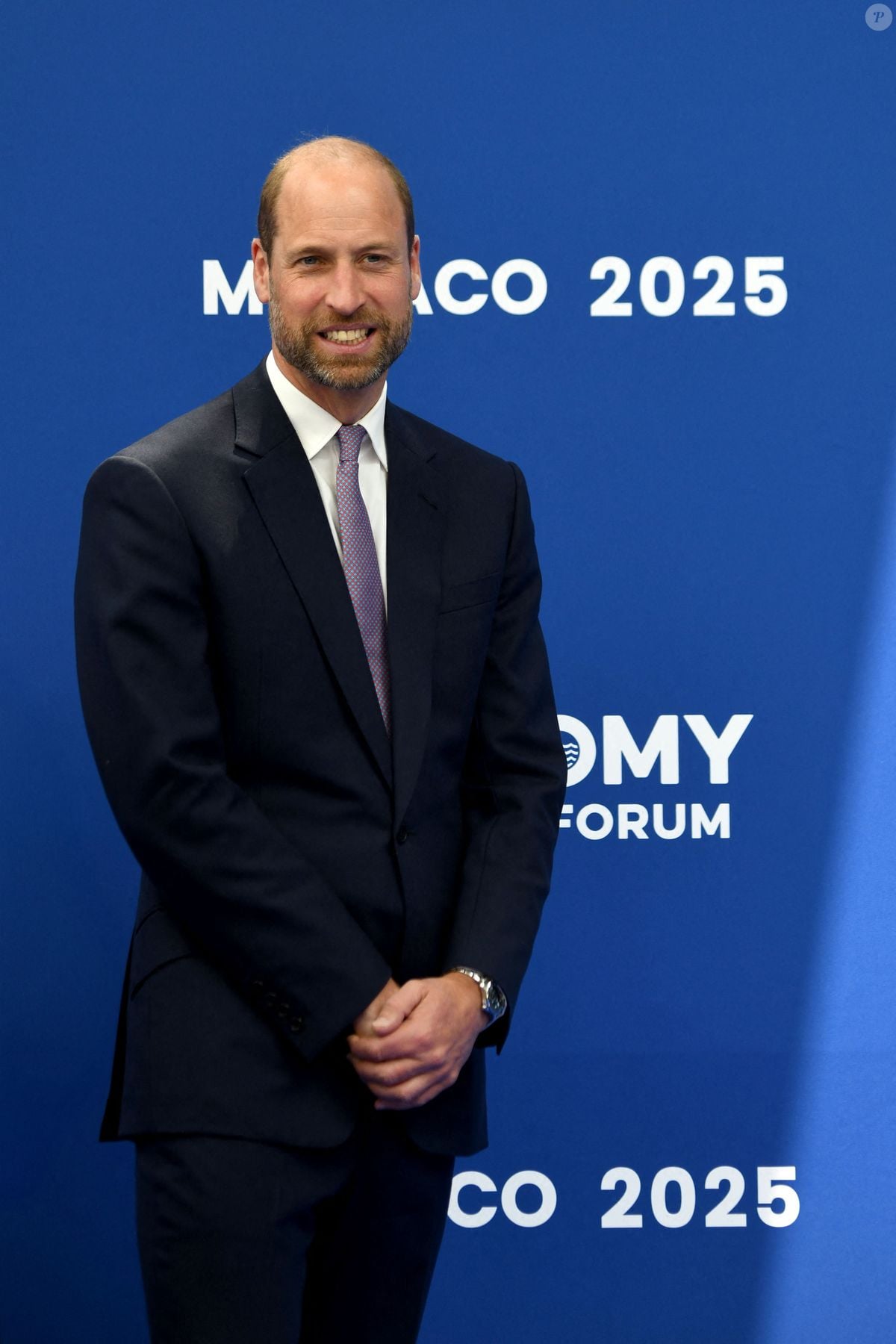 Photo : Le prince William, prince de Galles lors du forum Blue Economy ...