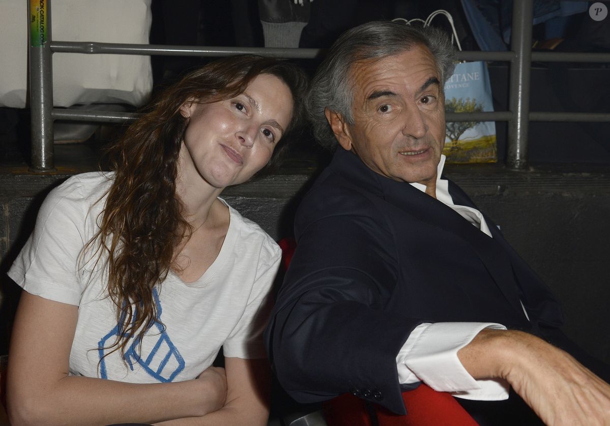 Photo : Justine Lévy et son père Bernard-Henri Lévy - People assistent ...