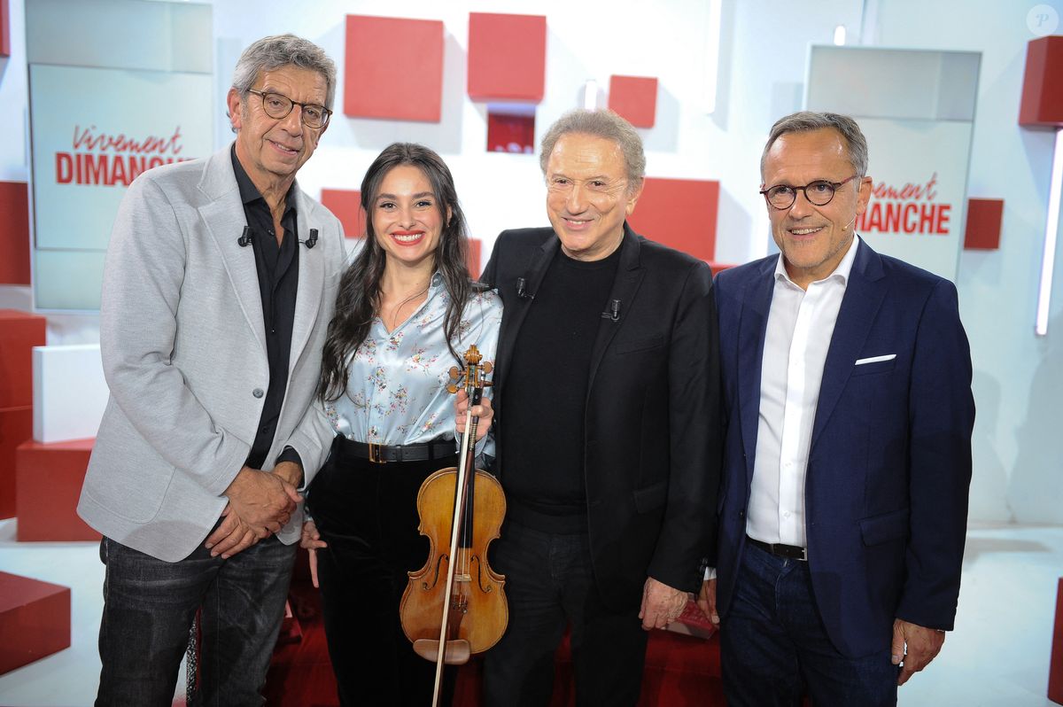 Photo : Exclusif - Michel Cymes, Esther Abrami, Michel Drucker et ...