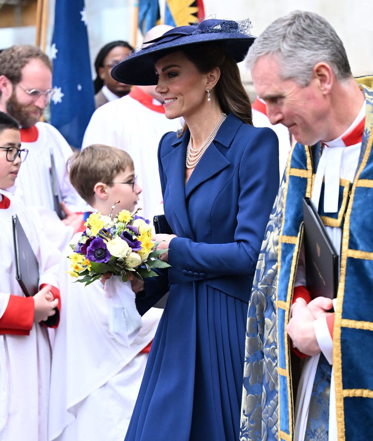 Photo : Catherine - Princesse de Galles quitte le service annuel de ...