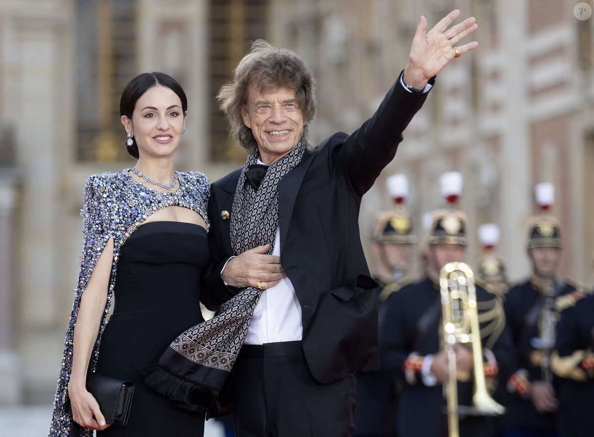 Photo : Sir Mick Jagger et sa compagne Melanie Hamrick - Dîner d'Etat ...