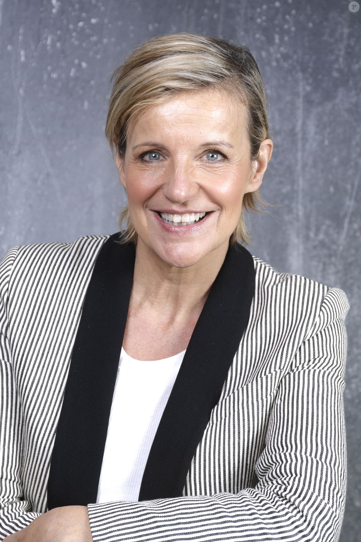 Photo : Portrait de Céline Géraud lors de l'enregistrement de l ...