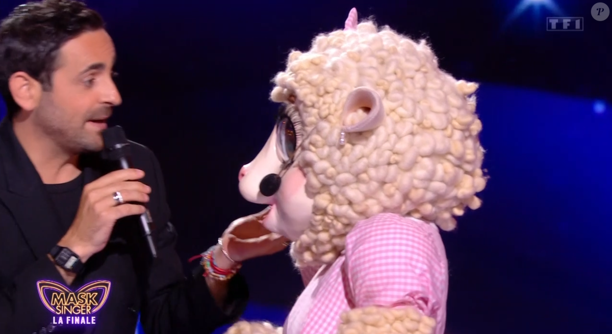 Photo : L'Agneau de Mask Singer 8, capture d'écran TF1 - Purepeople