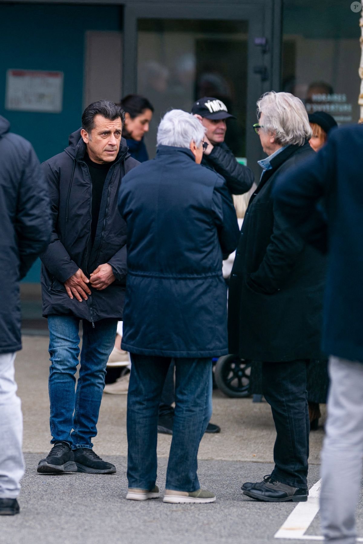 Photo : Albert Kassabi (Les Forbans) et Alain Turban aux obsèques du ...