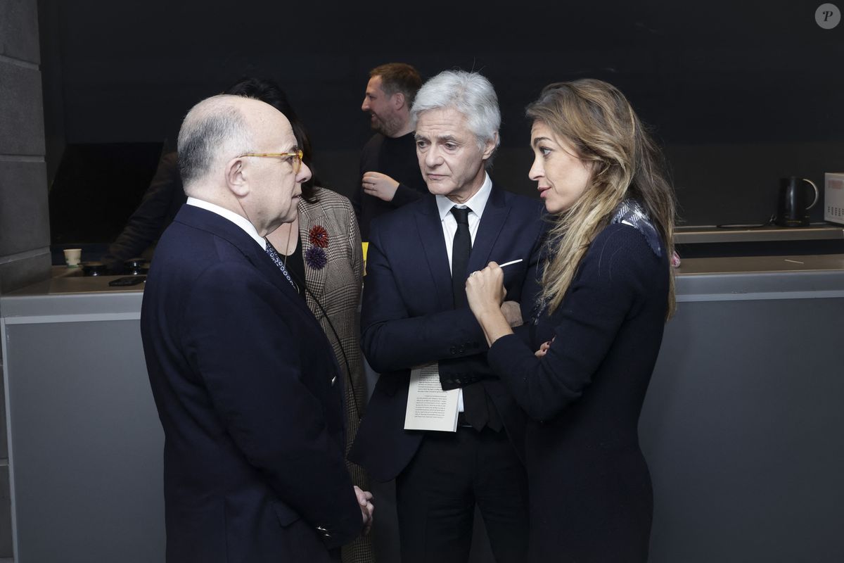 Photo : Exclusif - Kim Younes, Cyril Viguier, Bernard Cazeneuve, sur le ...