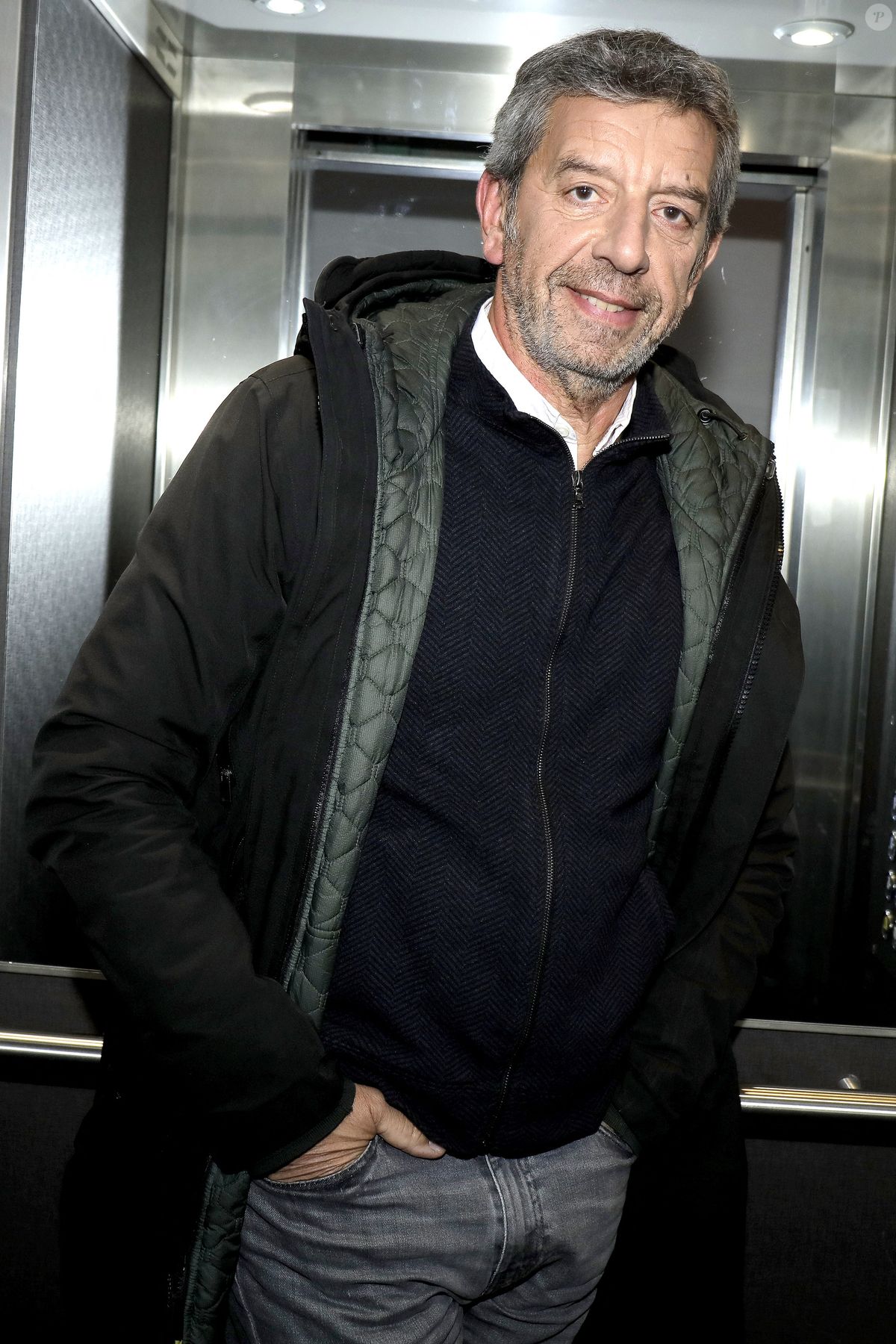 Photo : Portrait de Michel Cymes lors de l'enregistrement de l'émission ...