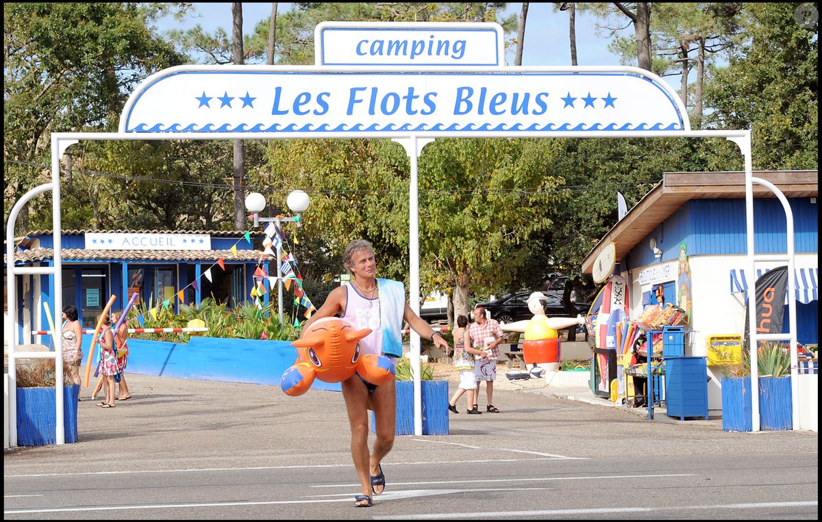 Photo : Exclusif - Franck Dubosc sur le tournage de "Camping 2" en 2009 ...