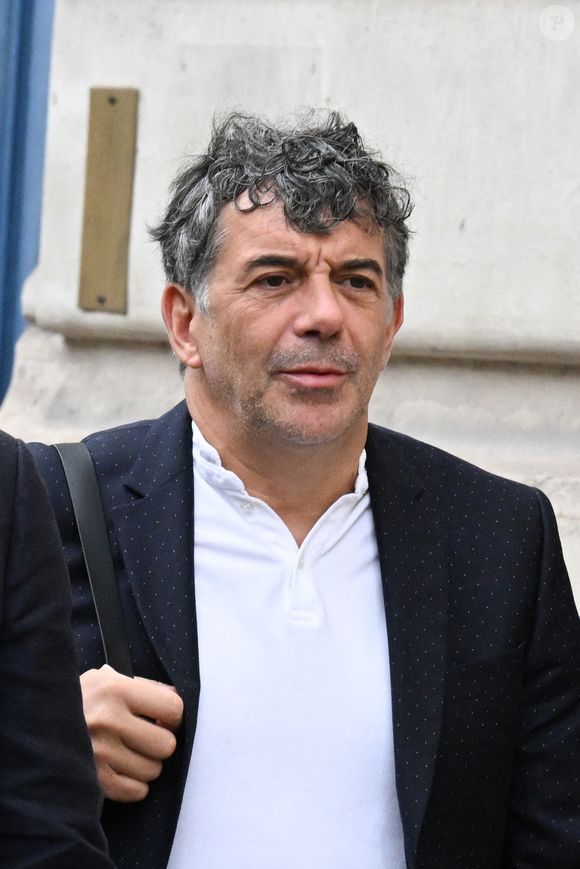 Photo : Exclusif - Stéphane Plaza arrive à la Maison de la Chimie à ...