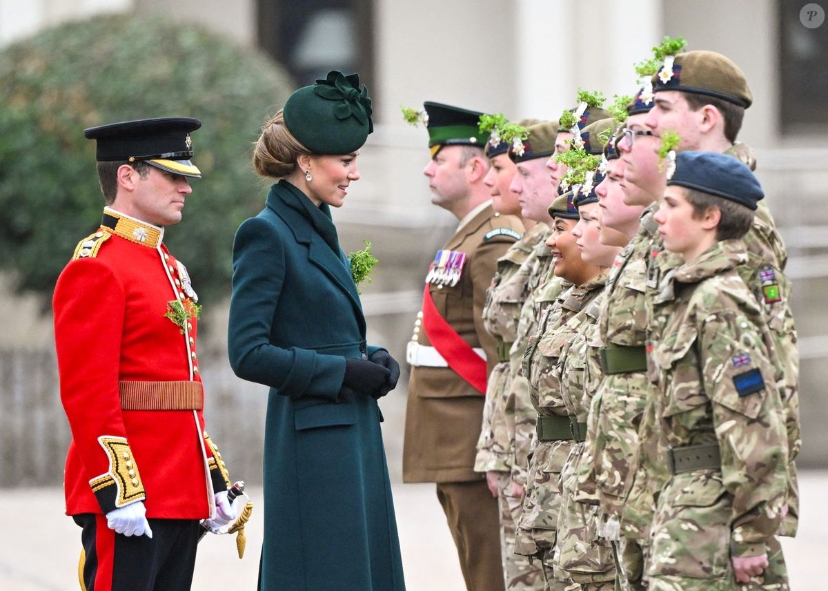 Photo : Catherine (Kate) Middleton, princesse de Galles, colonel des ...