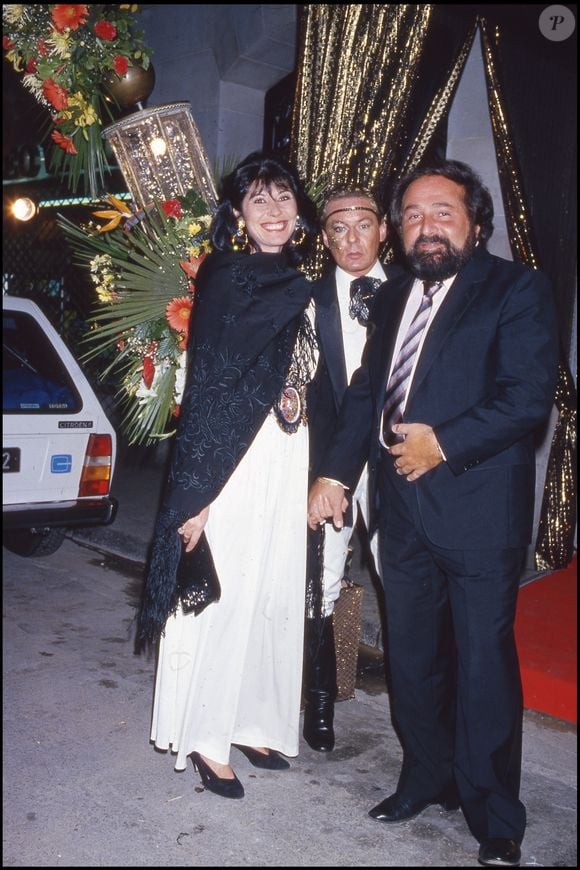 Photo : Archives - Richard Anthony et Sabine lors d'une soirée Venise ...
