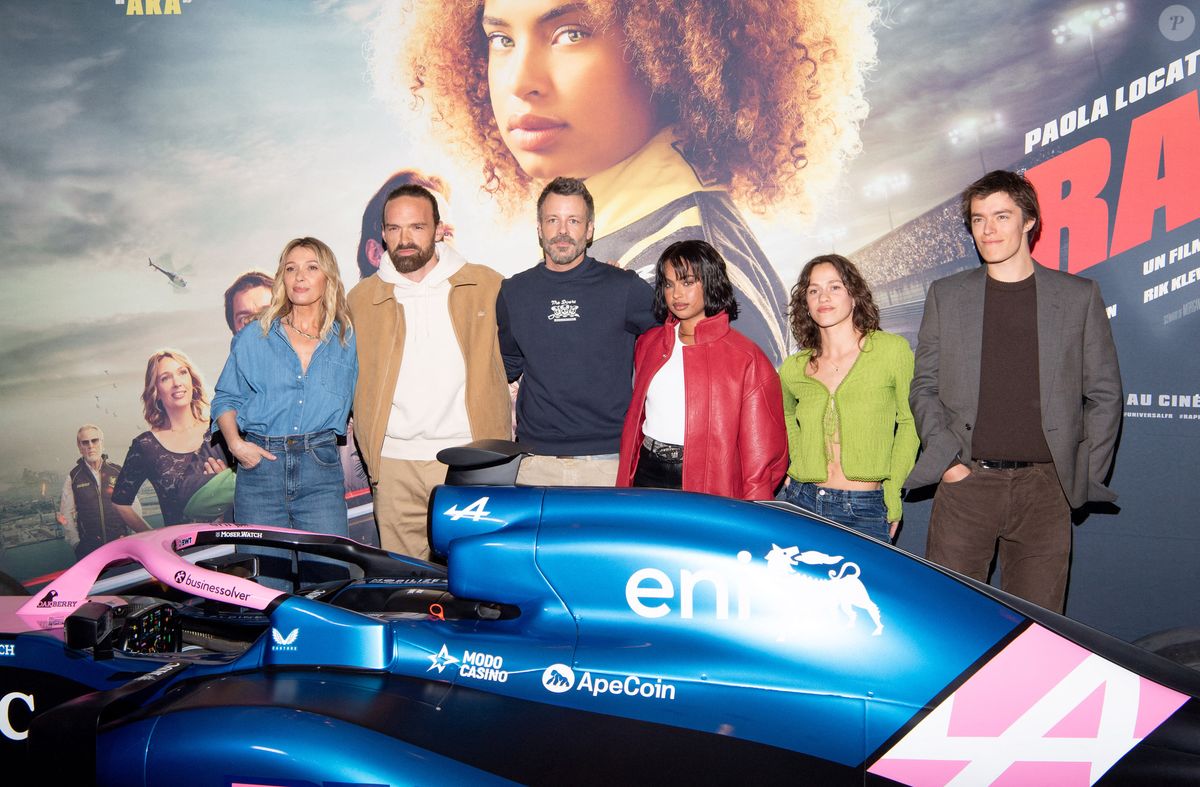 Photo : Paola Locatelli, Alban Lenoir, Anne Marivin, Morgan S.Dalibert ...