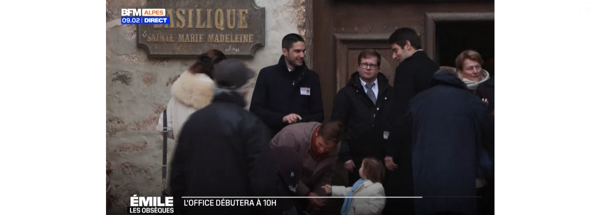 Photo : Marie et Colomban, les parents du petit Emile, arrivant à la ...