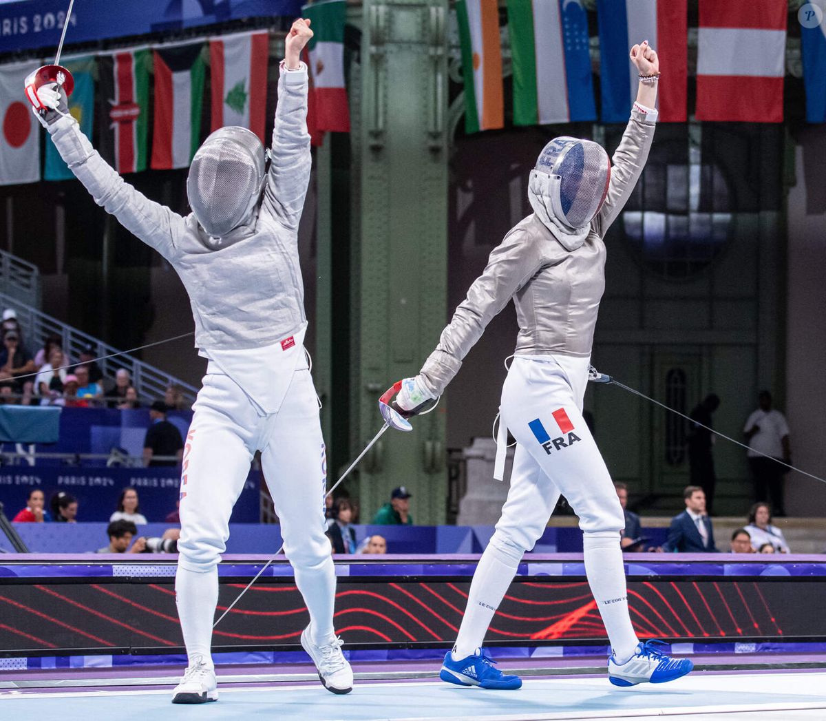 Photo : Manon Apithy-Brunet (FRA) - Escrime - Escrime, demi-finale de l ...