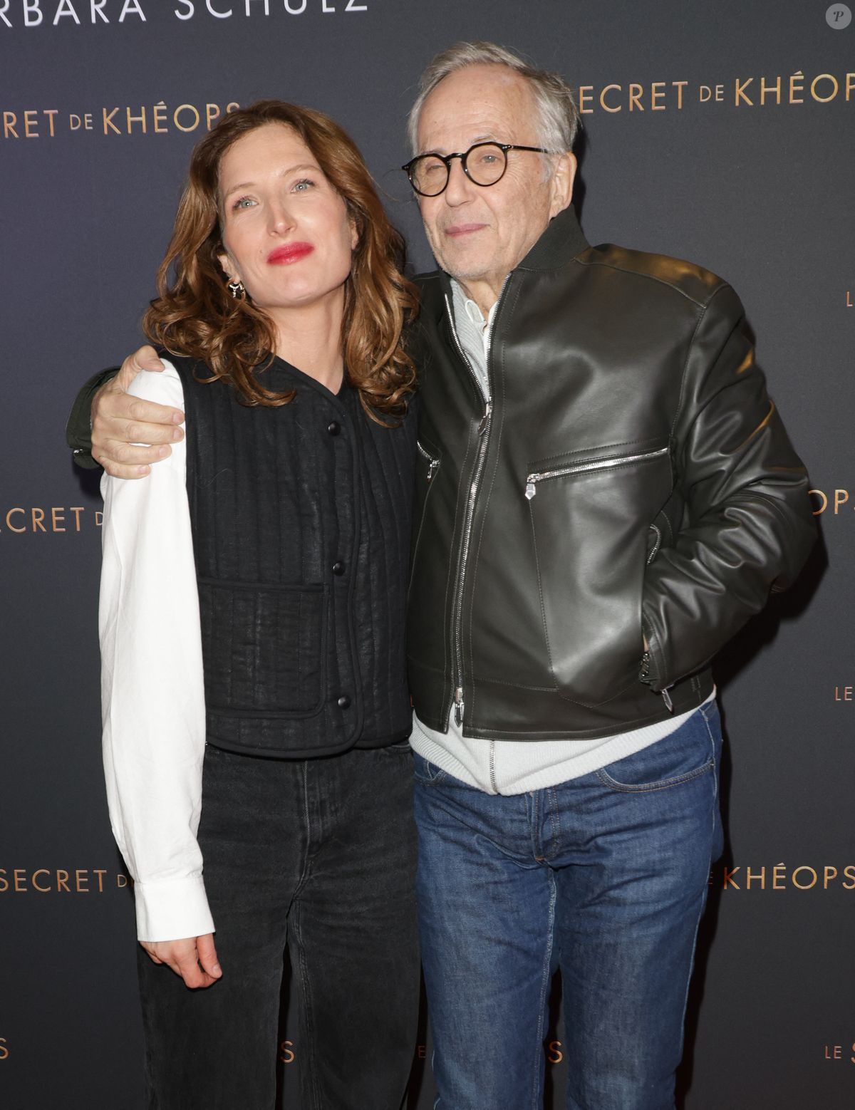 Photo : Julia Piaton et Fabrice Luchini - Avant-première du film "Le ...