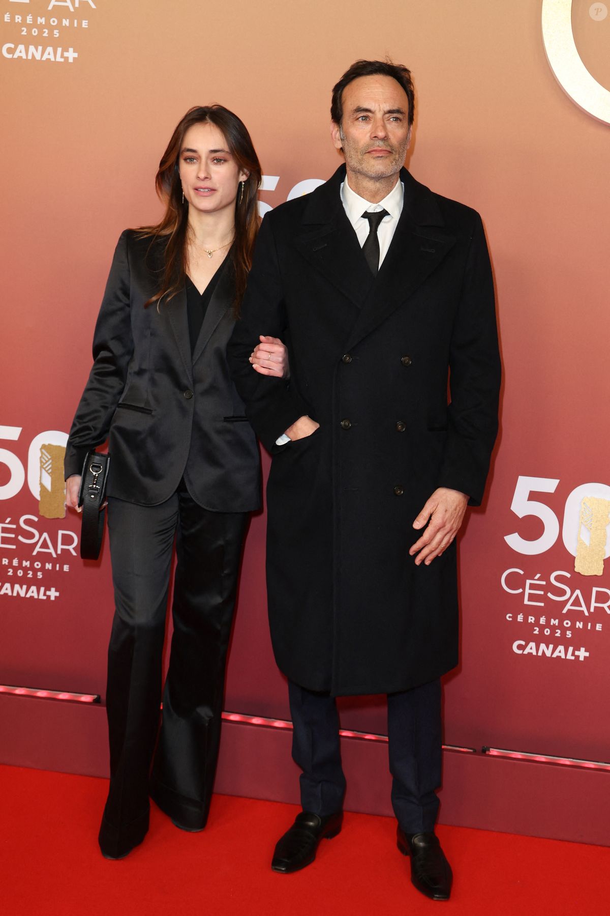 Photo : Anthony Delon et sa fille Liv - Photocall de la 50ème édition ...