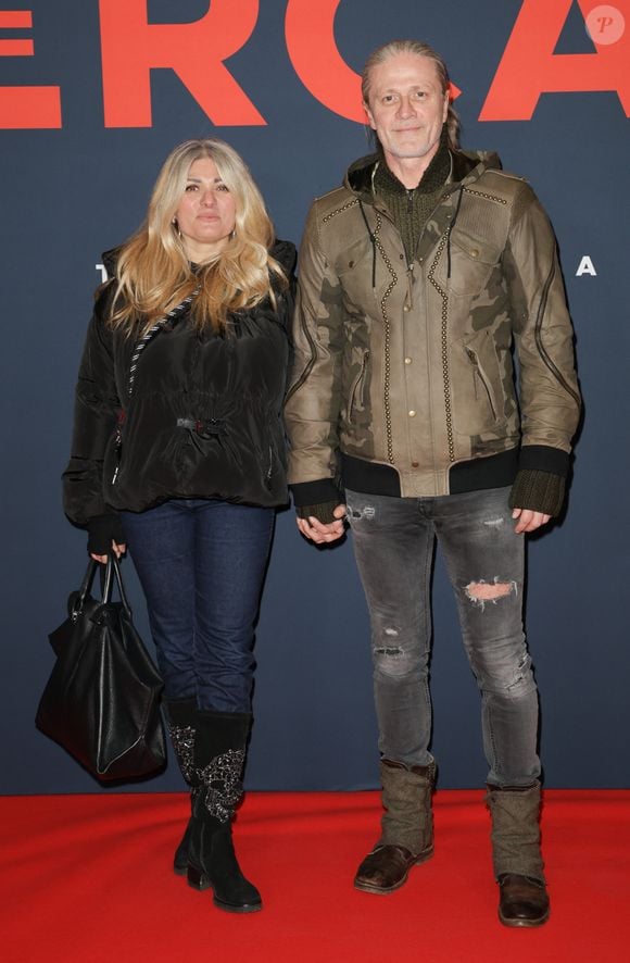 Photo : Emmanuel Petit et sa compagne Asma - Première du film "Mercato ...