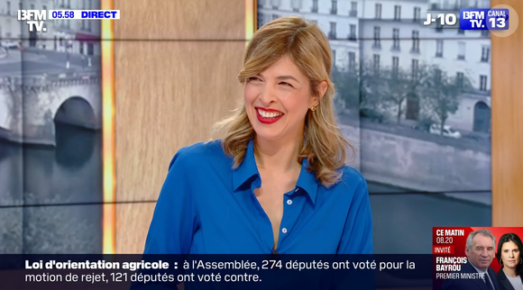 Photo : Les membres de "Première édition" sur BFMTV souhaitent la ...