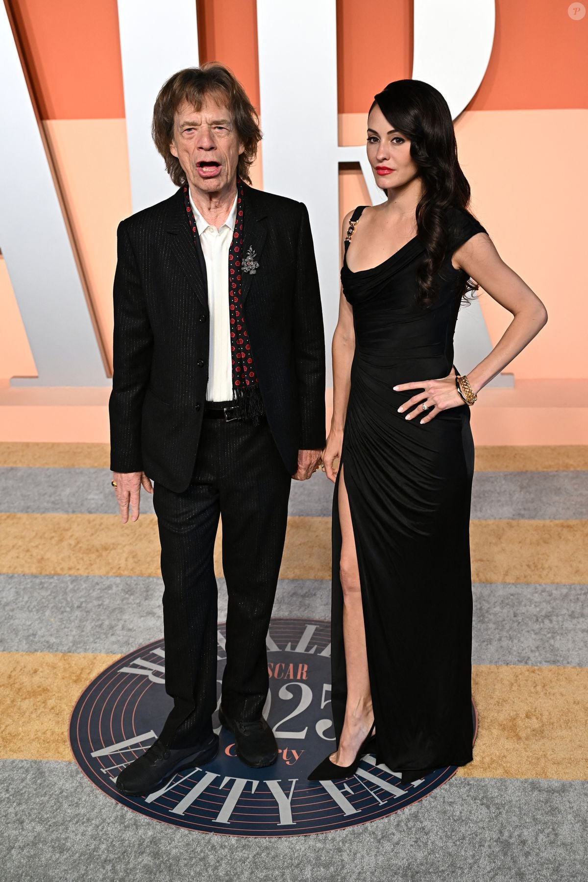 Photo : Mick Jagger et sa compagne Melanie Hamrick - Soirée Vanity Fair ...