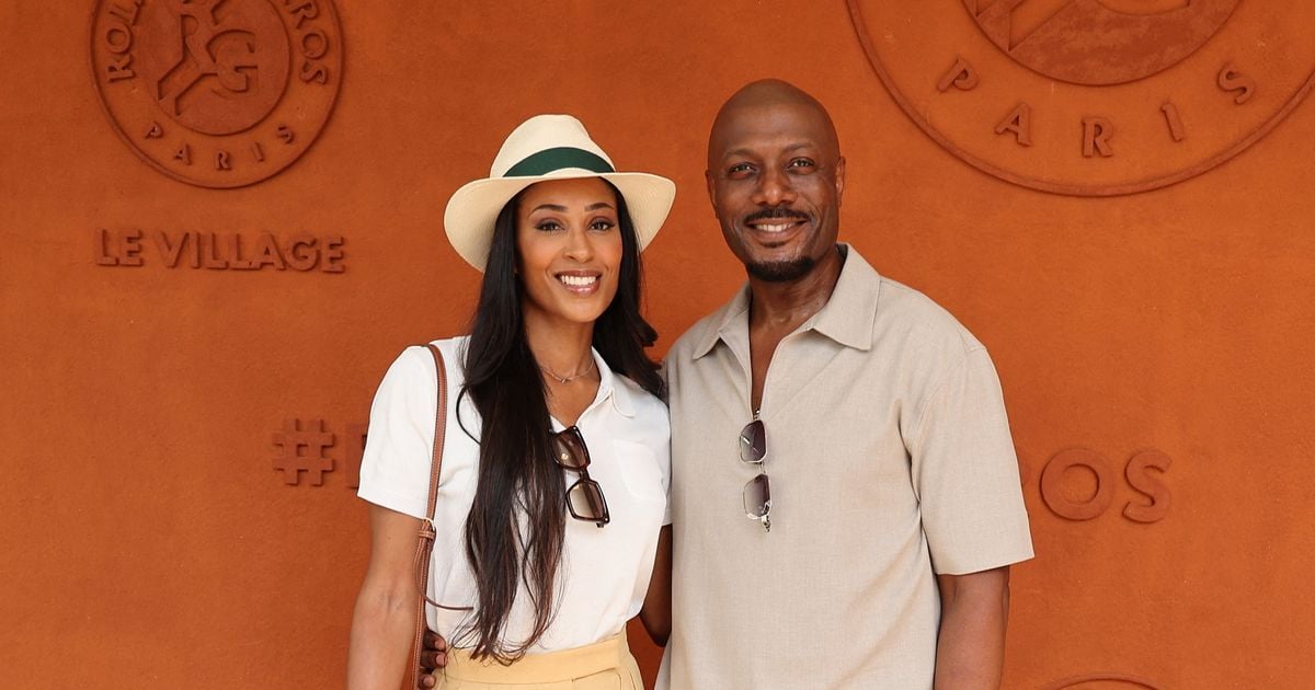 Harry Roselmack et sa compagne Jennifer Galap, Muriel Robin et Anne Le ...
