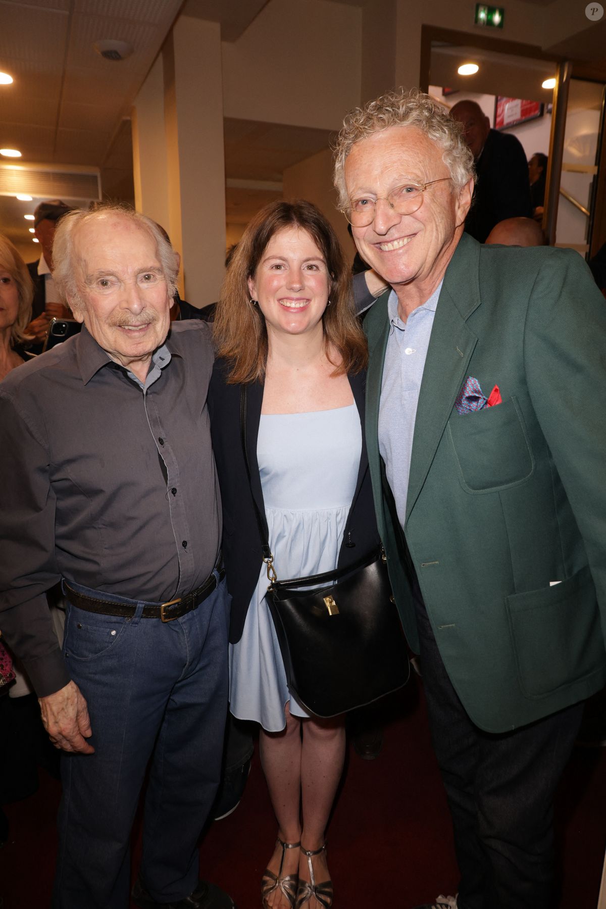 Photo : Popeck, Nelson Monfort et sa fille Isaure - Anniversaire ...