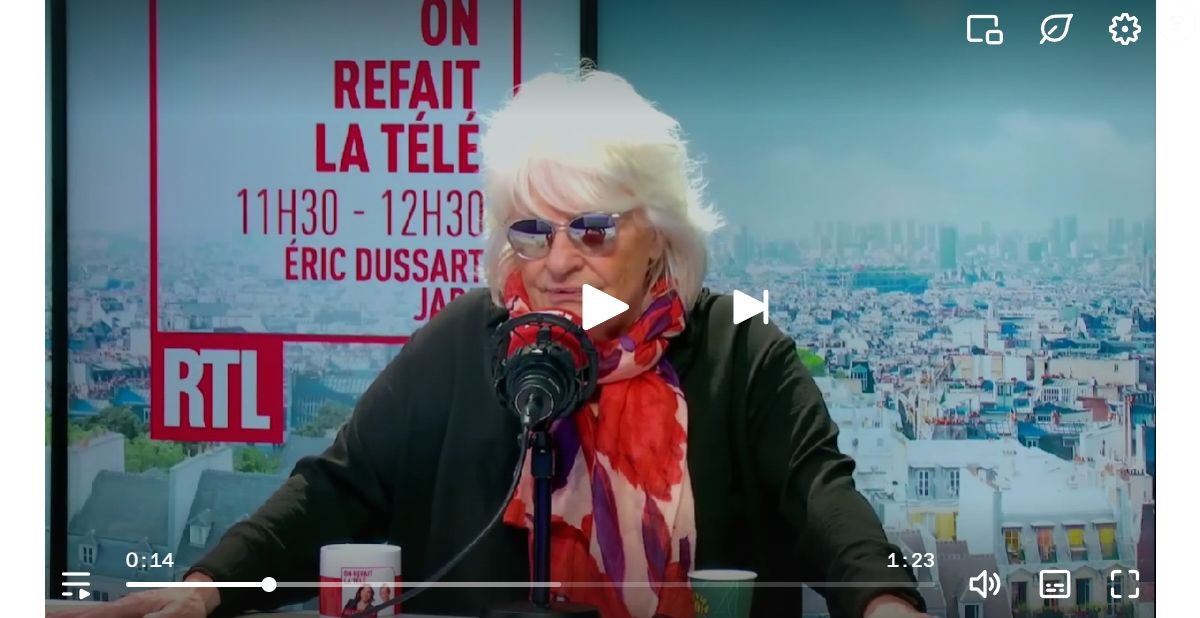 Vidéo : Catherine Lara, dans "On refait la télé", sur RTL, le 29 ...