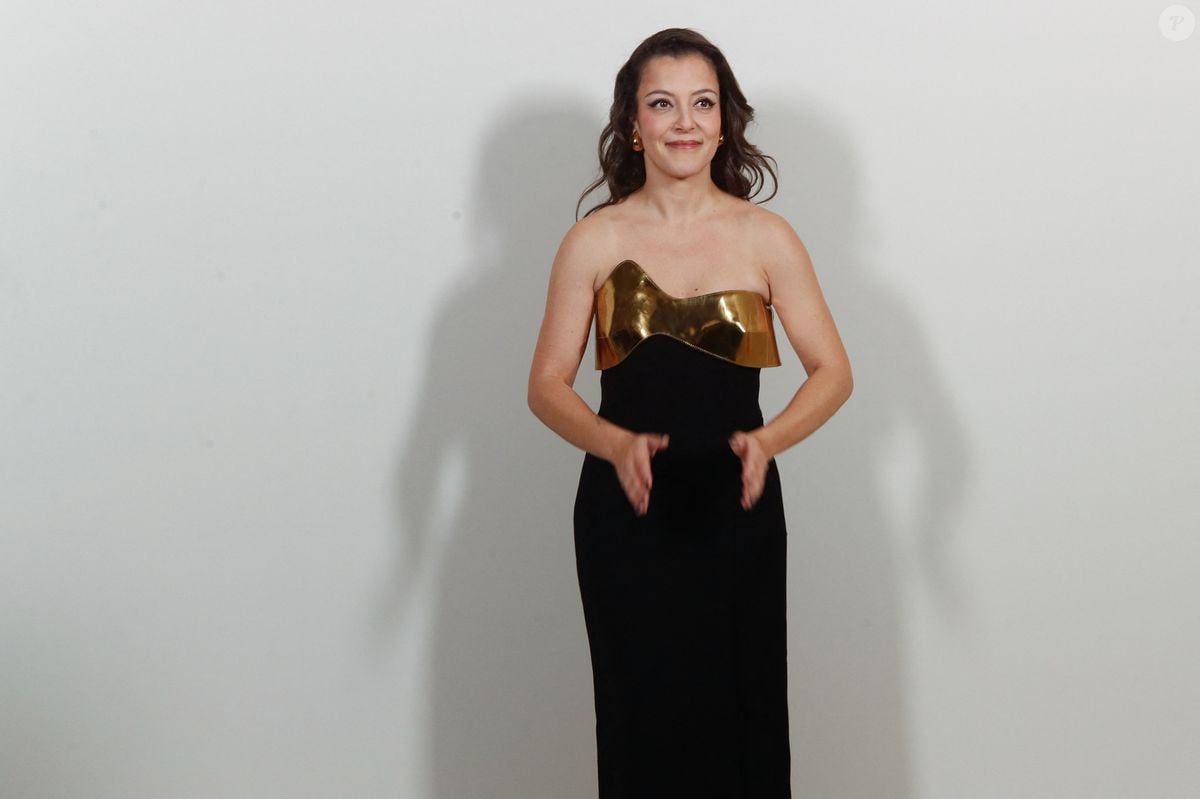 Photo : Camille Lellouche - Photocall du défilé Akris Womenswear ...