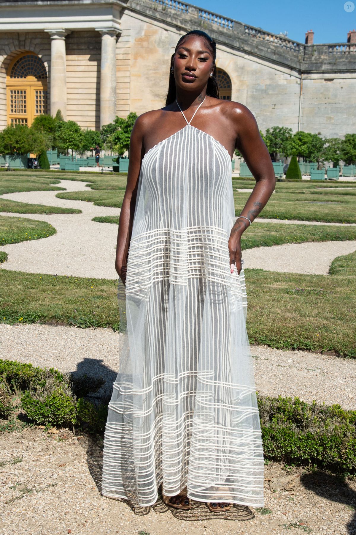 Photo : Aya Nakamura assiste au défilé Jacquemus Menswear Spring/Summer ...