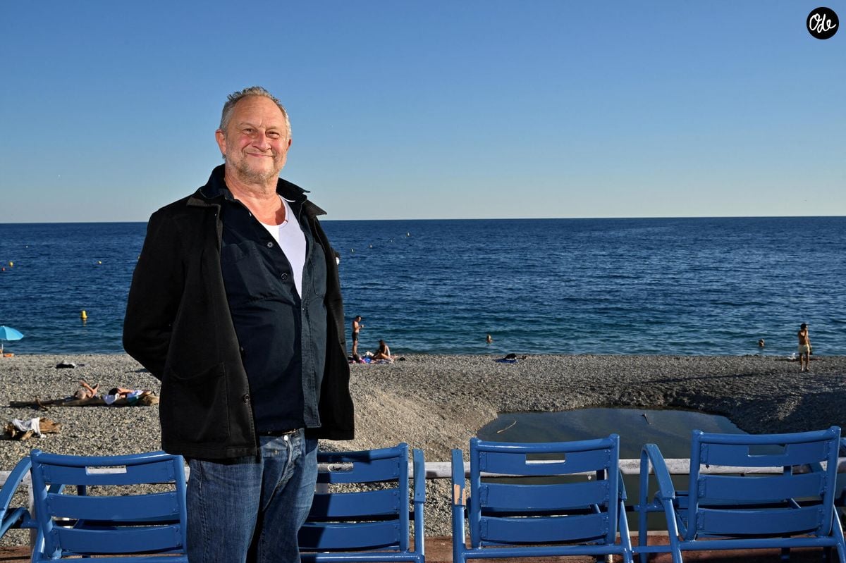 Photo : Benoît Poelvoorde - Photocall du film "La Bonne Etoile" réalisé ...